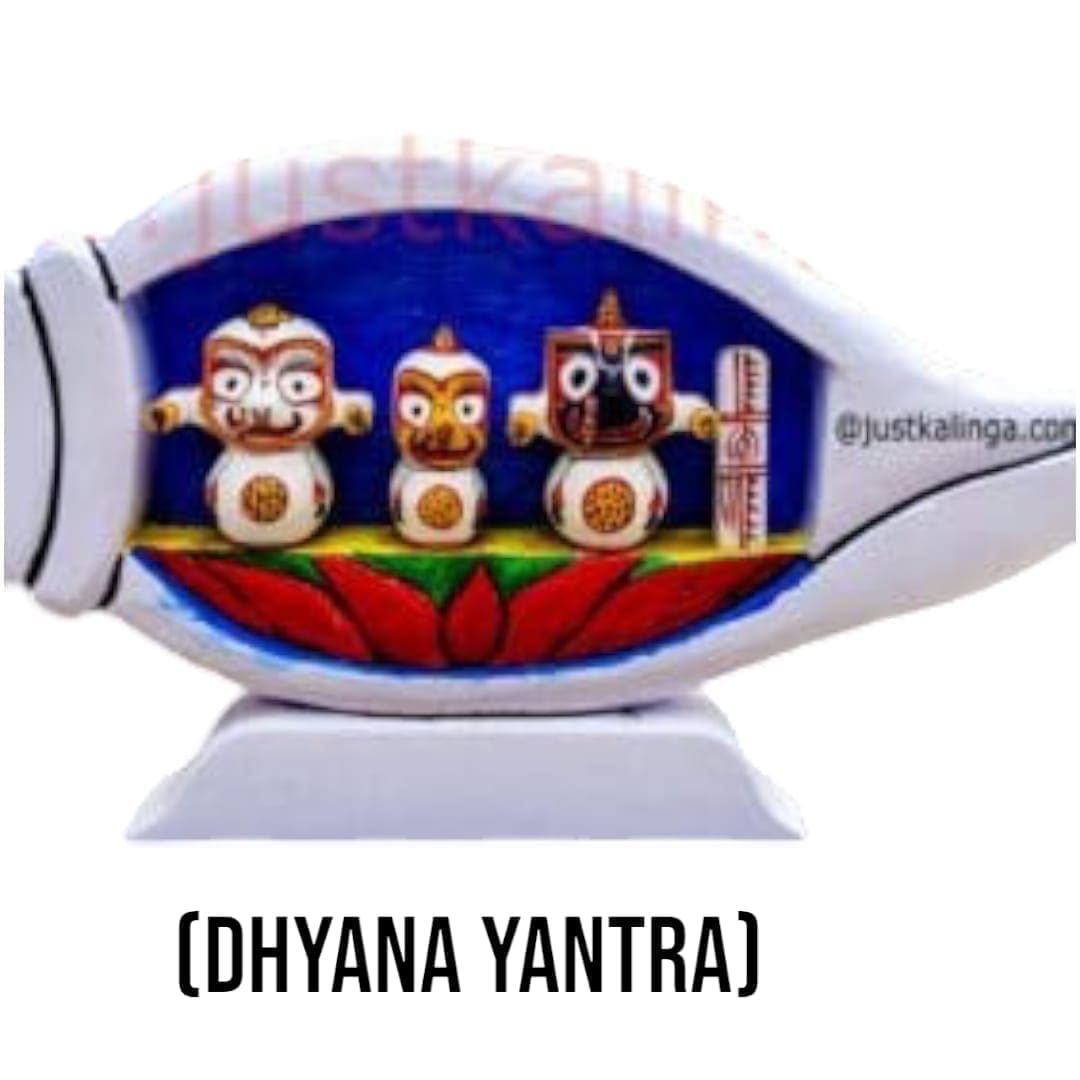 10" Neem Sankha with Jagannath Murtis | Divine Elegance Now