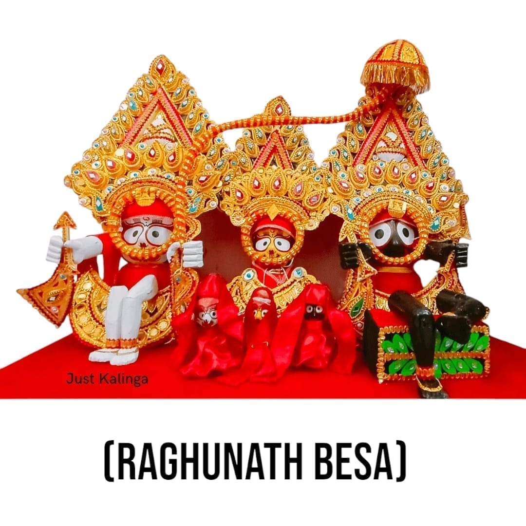 Raghunath Besa( 18 Parts) | Spiritual Items from Jagannath Puri, Odia for you home temple.