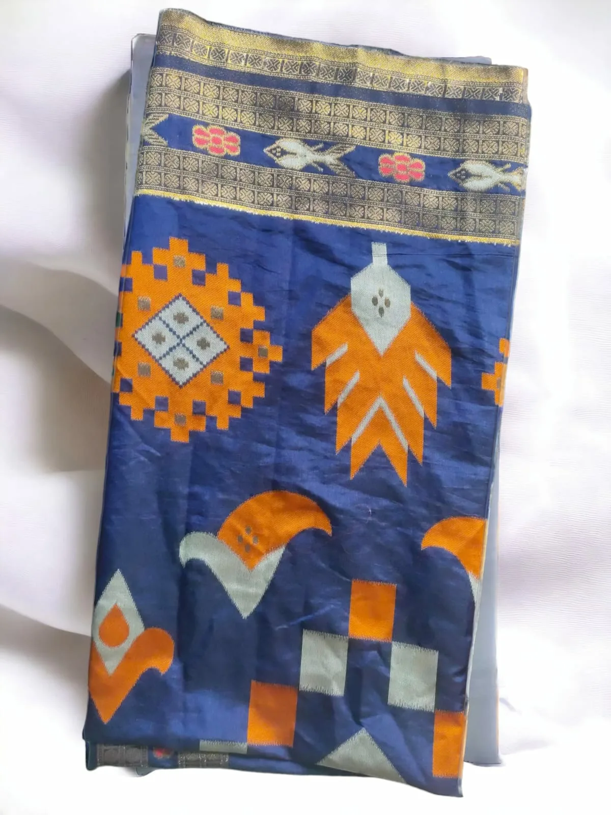 Divine Navy blue papa silk cloth for Shri Jagannath Mahaprabhu ...