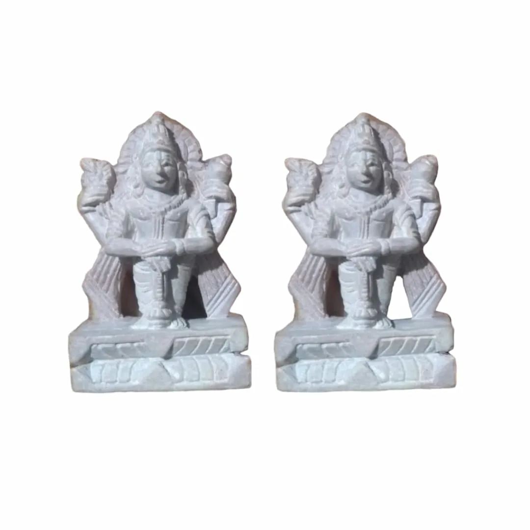 Jaya Bijaya Stone Murti (Dwarapalakas of Vishnu) | Spiritual Items from ...