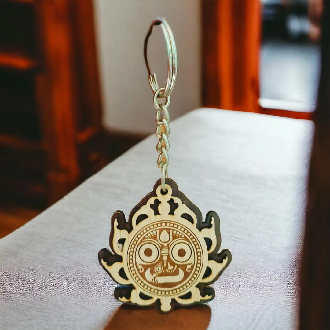 Jagannath Nilachakra Key Chain: Divine Grace | JK